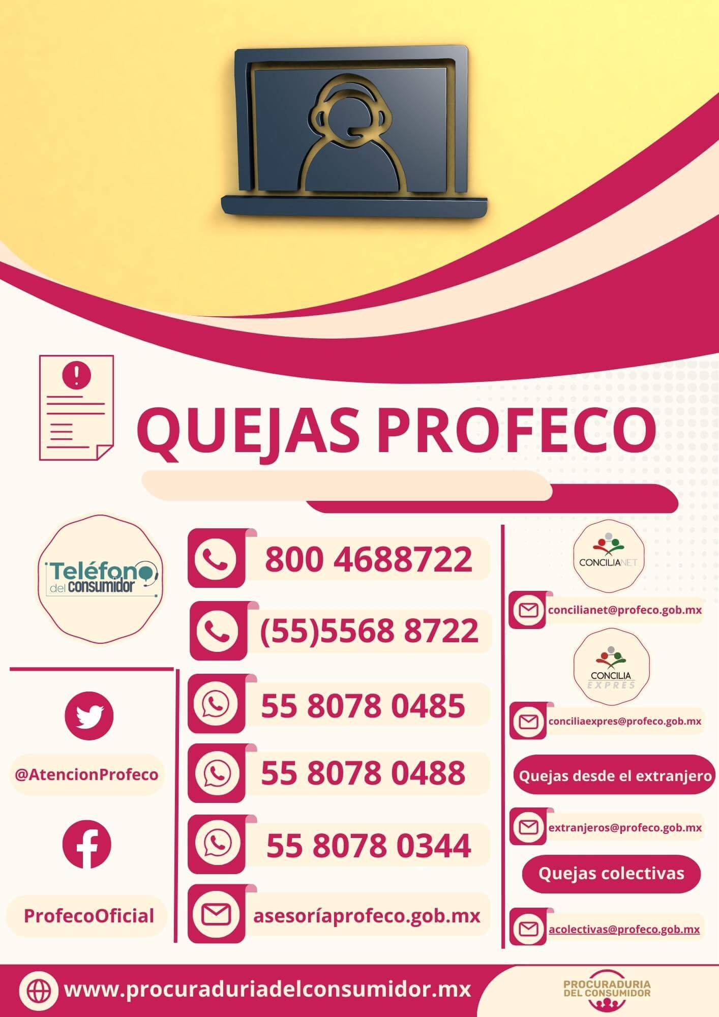 【Quejas Profeco】 Resuelve tus problemas de consumo ahora